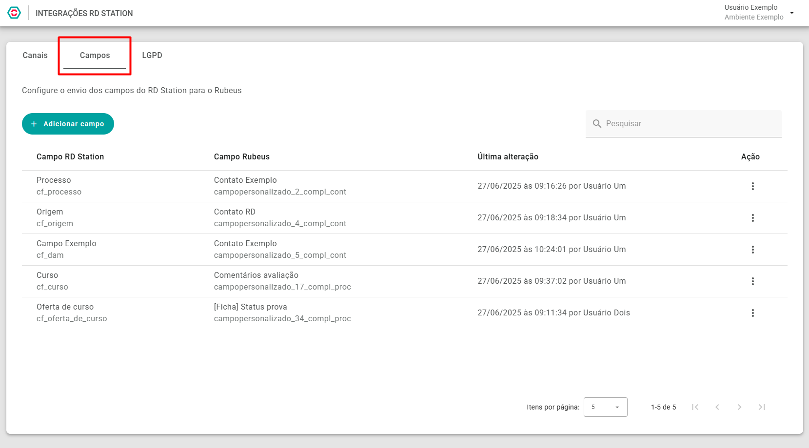 17 de julho de 2025 | Reestruturação do app RD Station – Plataforma Rubeus